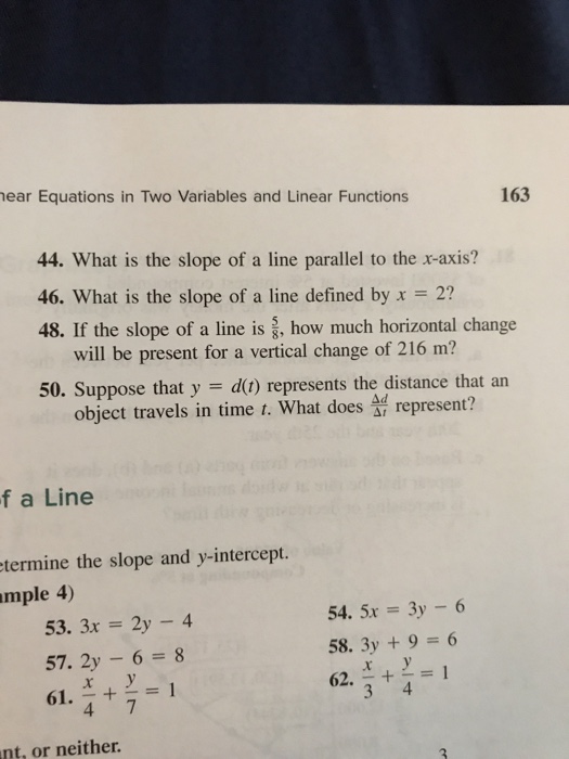 Solved ear Equations in Two Variables and Linear Functions | Chegg.com