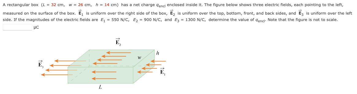 Solved tangular box (L=32 cm,w=26 cm,h=14 cm) has a net | Chegg.com