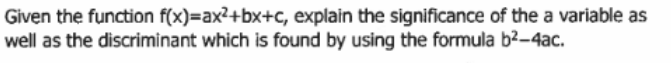 Solved When solving a second-degree equation such as x2−4=0 | Chegg.com