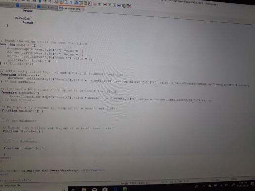 Objectives Use JavaScript to implement simple web | Chegg.com
