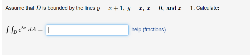 Solved Express the iterated integral in the opposite order. | Chegg.com