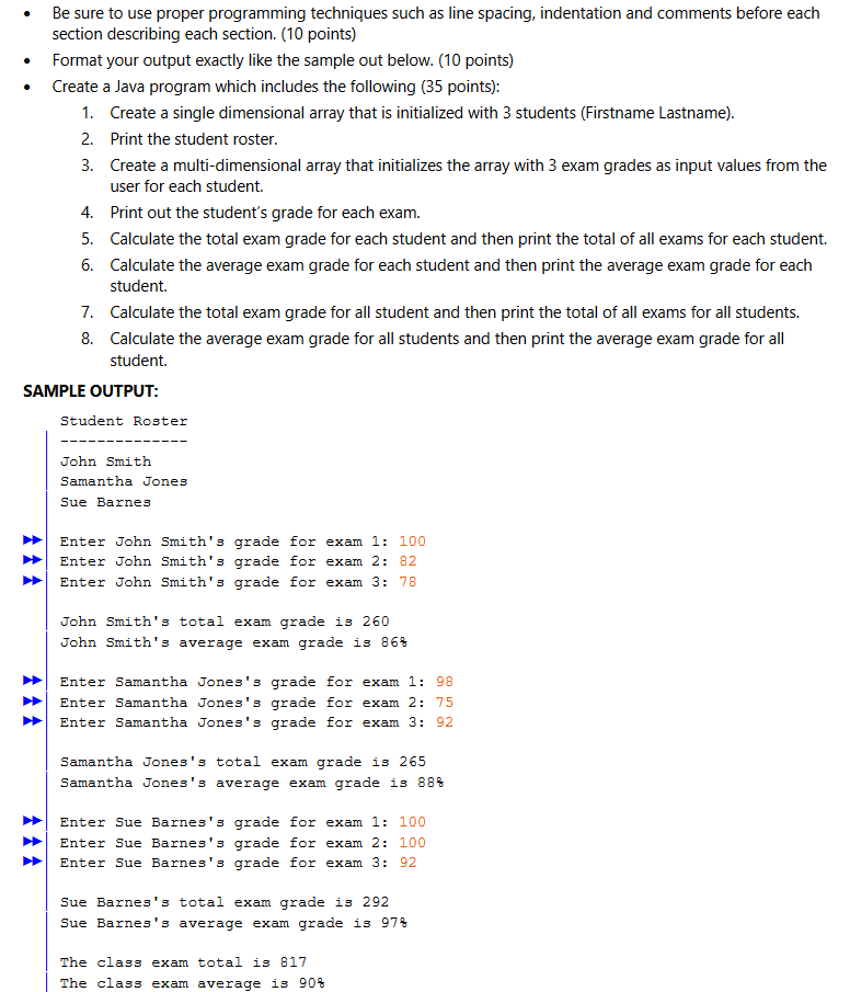 Solved Be Sure To Use Proper Programming Techniques Such As 8448