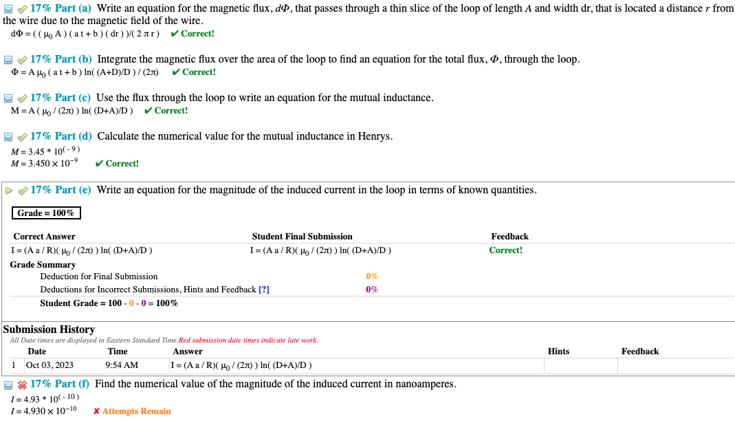Solved Troblem 2: A square loop of wire of side A=6 cm has | Chegg.com