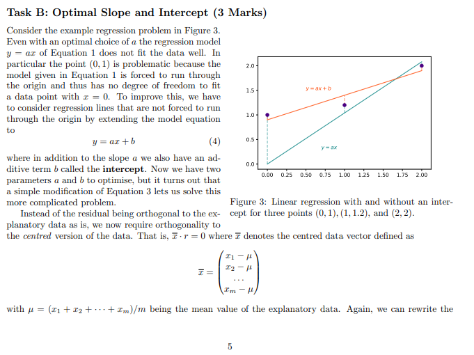Need help for Part 2, TASK A (DO NOT IMPORT NUMPY TO | Chegg.com