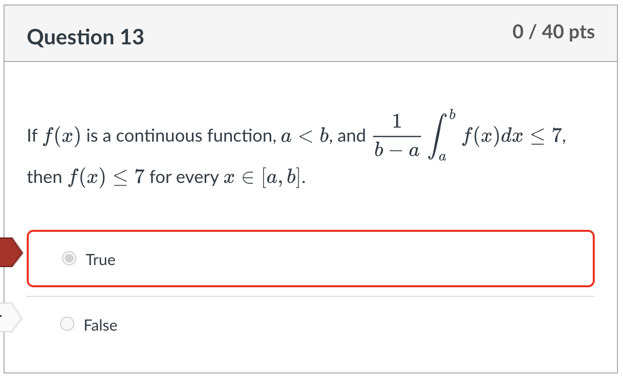 If f(x) is a continuous function, a | Chegg.com