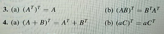 Solved In Exercises 1-2, verify that the following matrices | Chegg.com