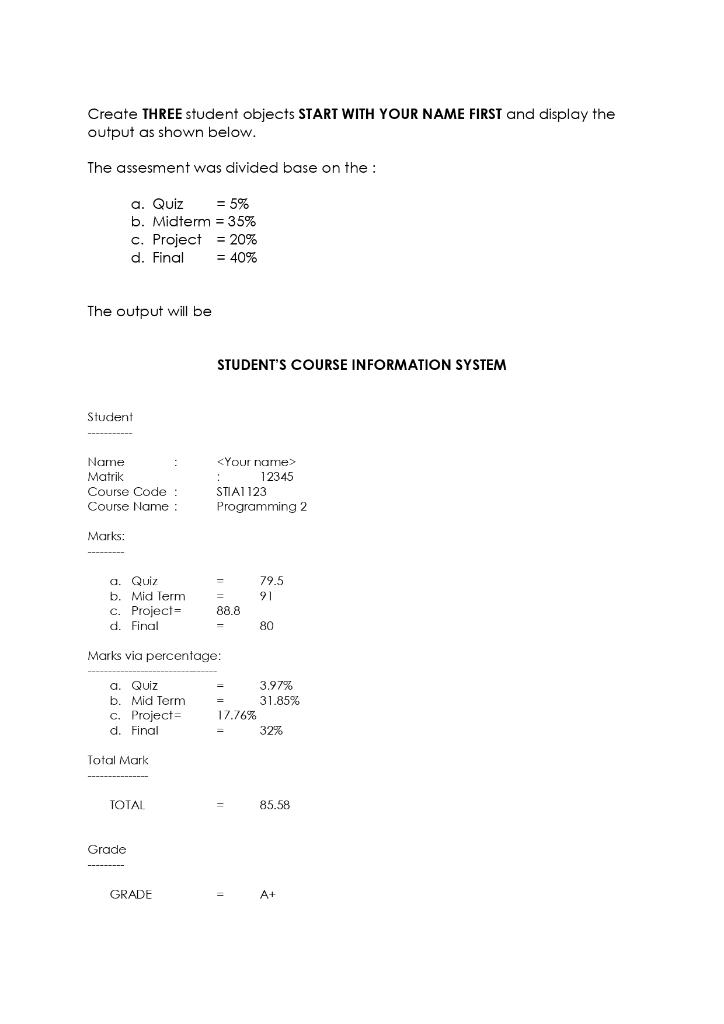 Assignment 1 Write a complete Iava noaram to | Chegg.com