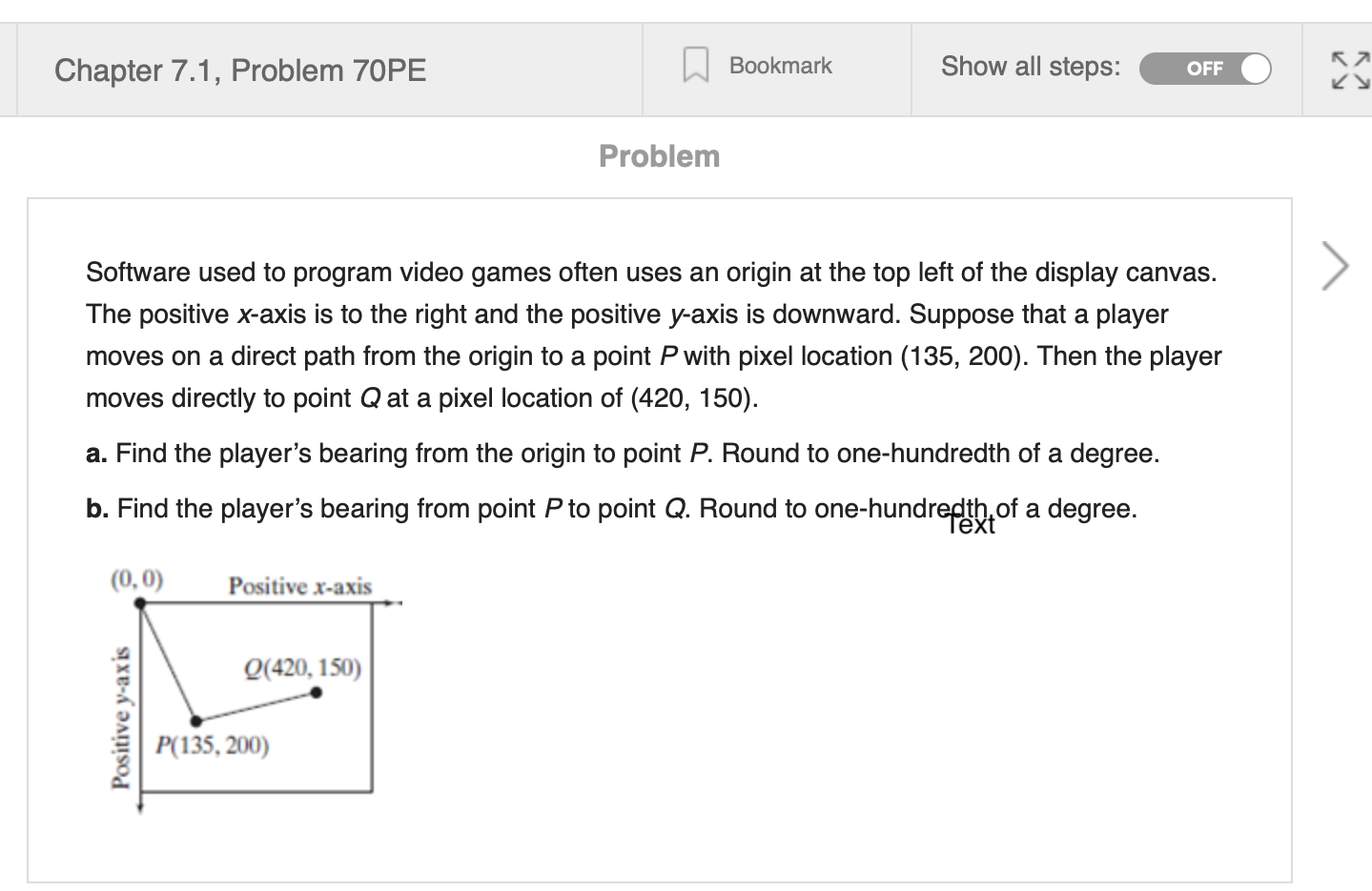 Solved Bookmark Chapter 7.1, Problem 70PE KA Show all steps: | Chegg.com