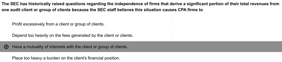 Solved The SEC has historically raised questions regarding | Chegg.com