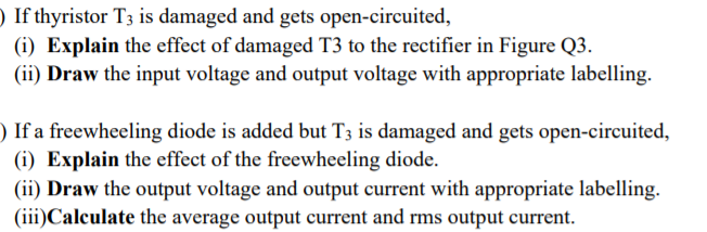 Solved A Single Phase Full Bridge Controlled Rectifier With 7777