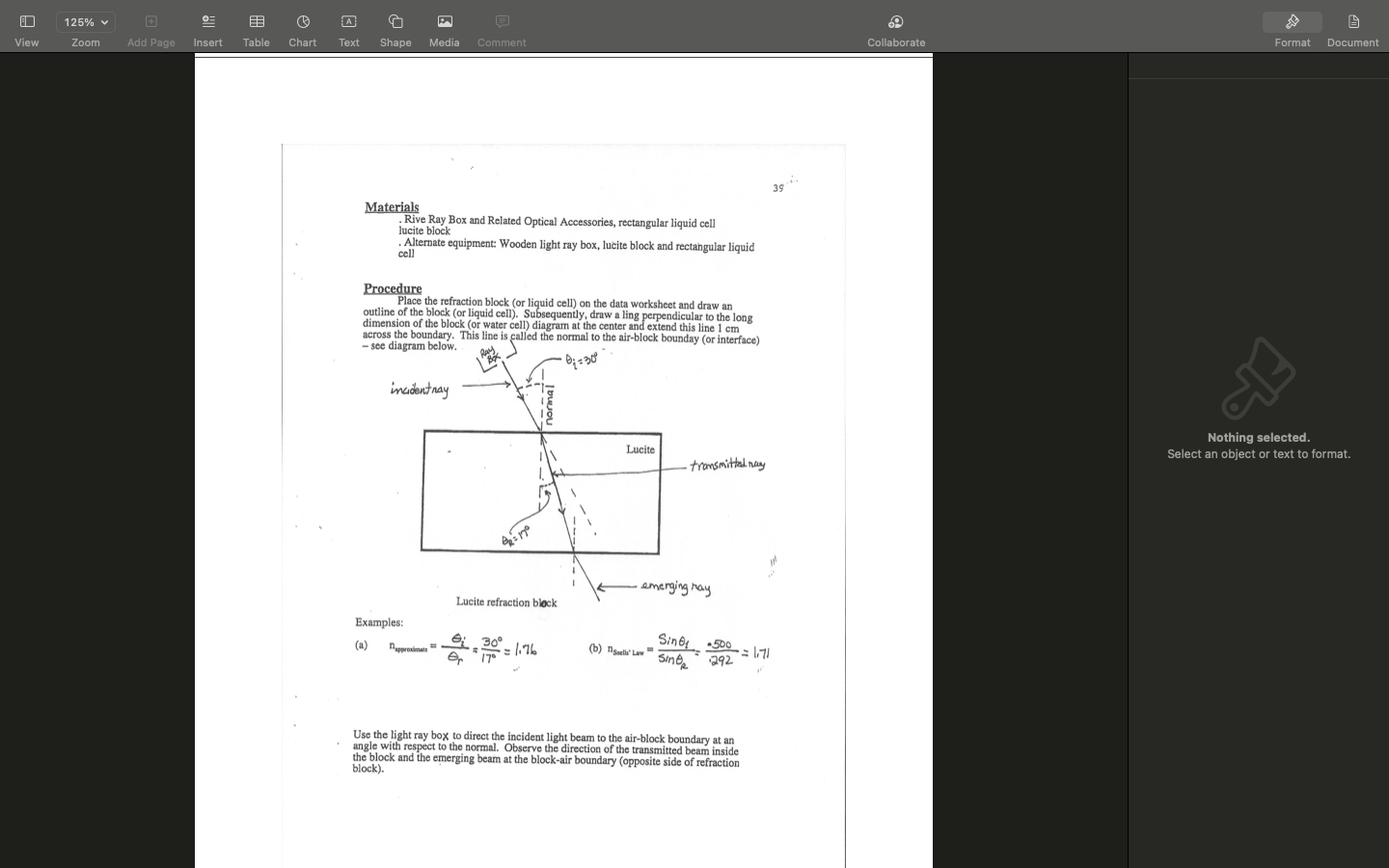 Solved Data Table (Index of Refraction of Water and Acrylic | Chegg.com