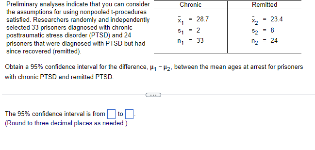 Solved Preliminary analyses indicate that you can consider | Chegg.com