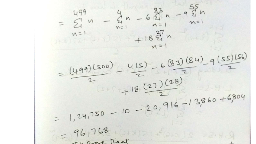 Solved What is the sum of all integers between 15 and 225 | Chegg.com