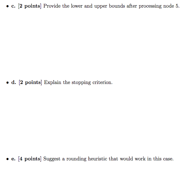 Consider the branch-and-bound tree depicted in Figure | Chegg.com