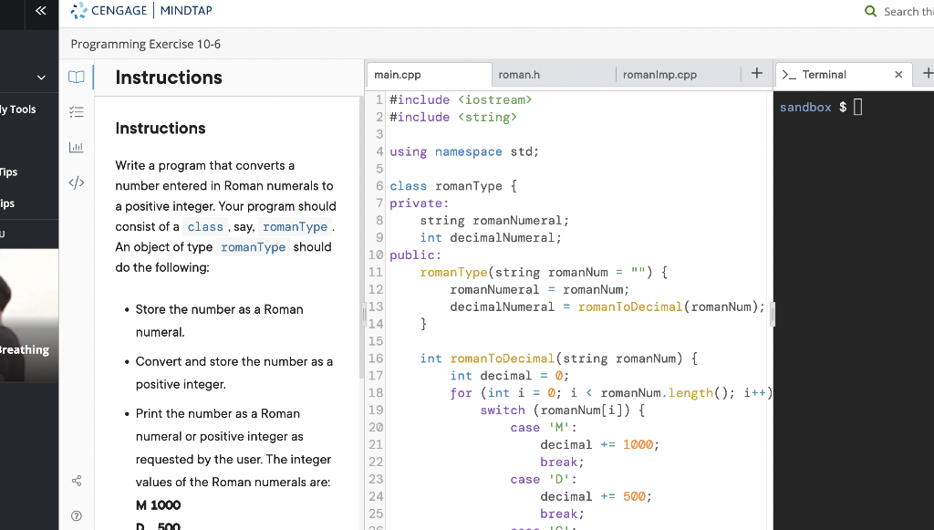 Solved Instructions Instructions Write a program that | Chegg.com