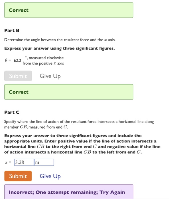 Solved 4 of 7 Problem 4.121 Replace the loading on the frame | Chegg.com