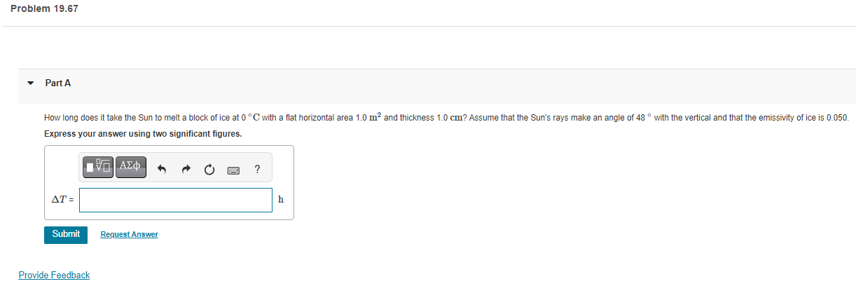 Solved Express your answer using two significant figures. | Chegg.com