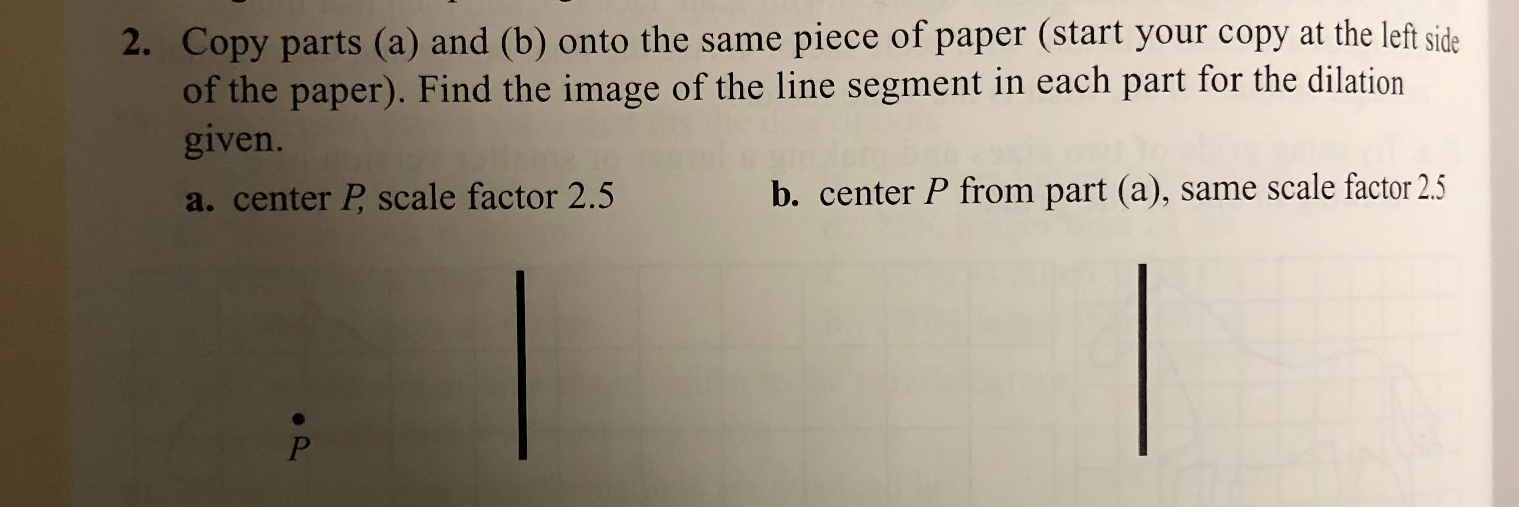 2. Copy parts (a) and (b) onto the same piece of | Chegg.com