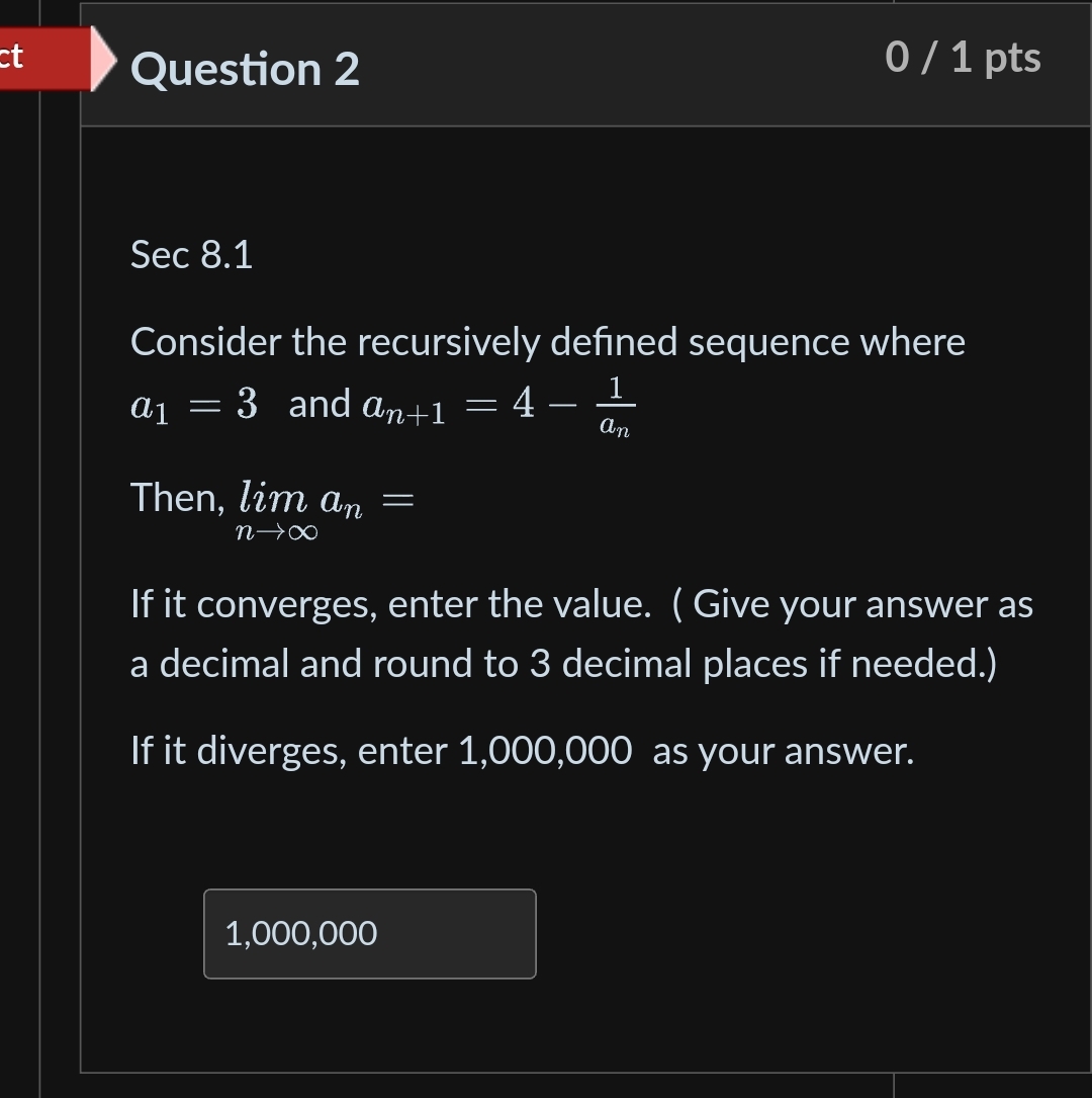 Solved Question 2sec81consider The Recursively Defined 