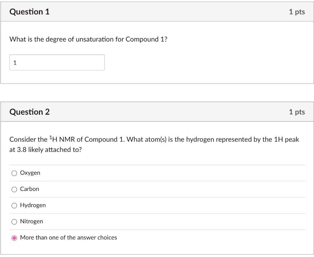 Solved Question 1 - Use the information below to answer | Chegg.com