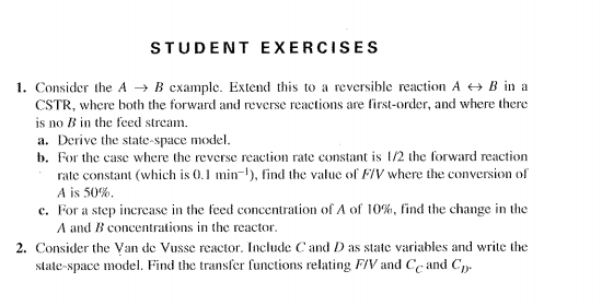Book:B. Wayne Bequette Process Dynamics Modeling, | Chegg.com