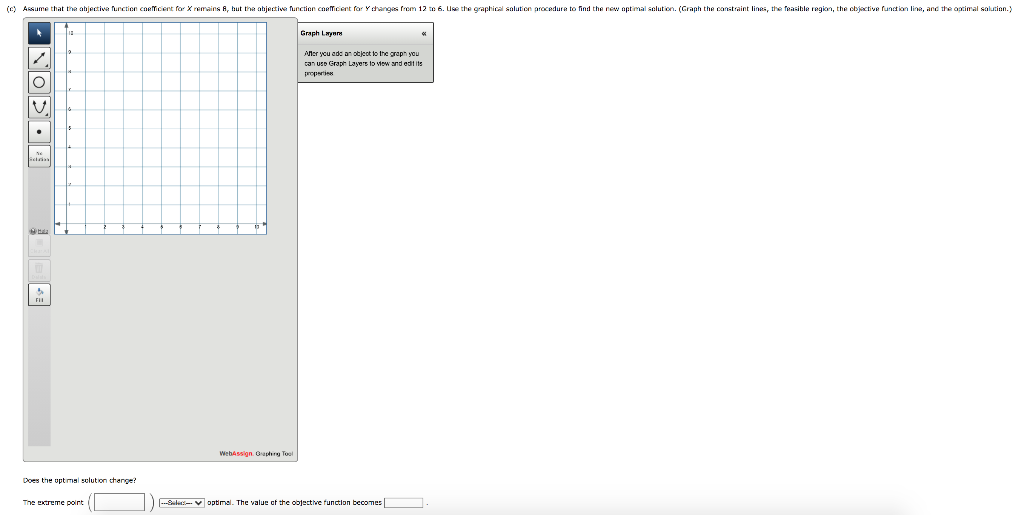 Solved (a) Use the graphical solution procedure to find the | Chegg.com