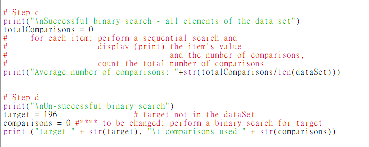 1. Download the incomplete) Python program Searching | Chegg.com
