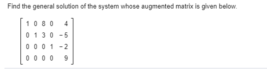 Solved Find the general solution of the system whose | Chegg.com