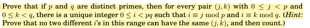 Solved Prove that if p and q are distinct primes, then for | Chegg.com