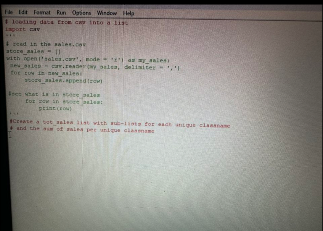 Solved File Edit Format Run Options Window Help * loading | Chegg.com