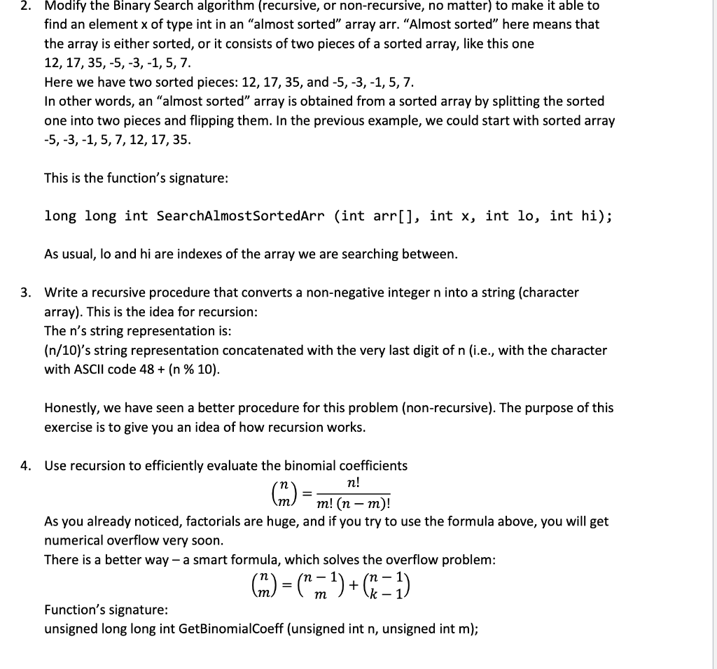 Solved I am needing a little help with these review | Chegg.com