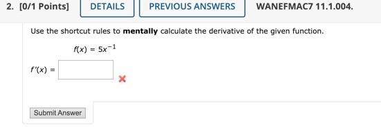 Solved Use the shortcut rules to mentally calculate the | Chegg.com