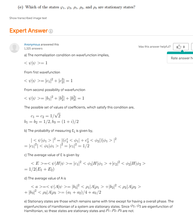 Solved 1. A normalized wavefunction at time t = 0 can be | Chegg.com