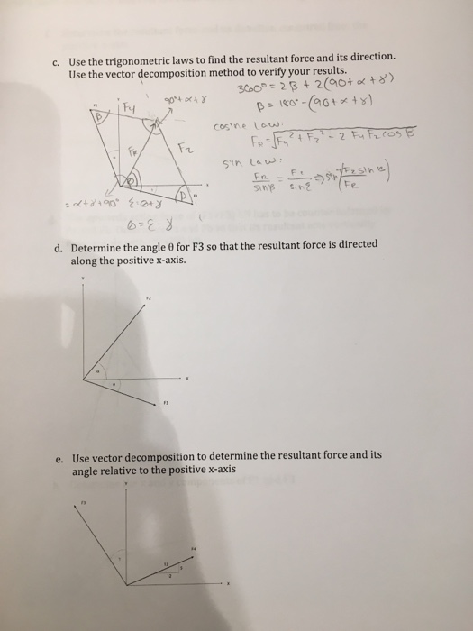 Solved Use the trigonometric laws to find the resultant | Chegg.com