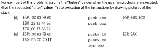 Solved For each part of this problem, assume the "before" | Chegg.com