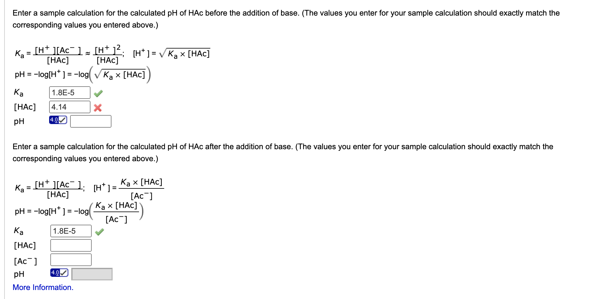 Solved Measure the pH of the solutions. Calculate the | Chegg.com