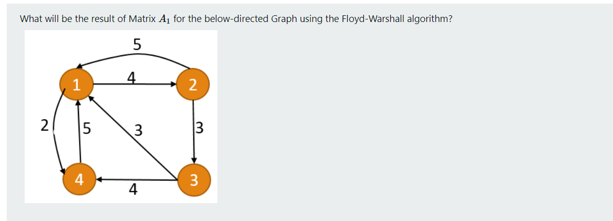 Solved What will be the result of Matrix Aj for the | Chegg.com