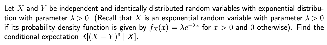 Solved Let X and Y be independent and identically | Chegg.com