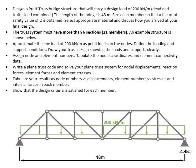 Pratt Truss Bridge Plans