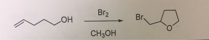 Solved This reaction involves Br2 addition to an alkene to | Chegg.com