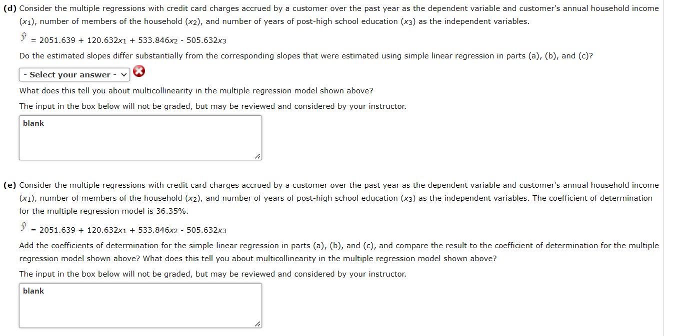 Solved Consider the example of a credit card company that | Chegg.com