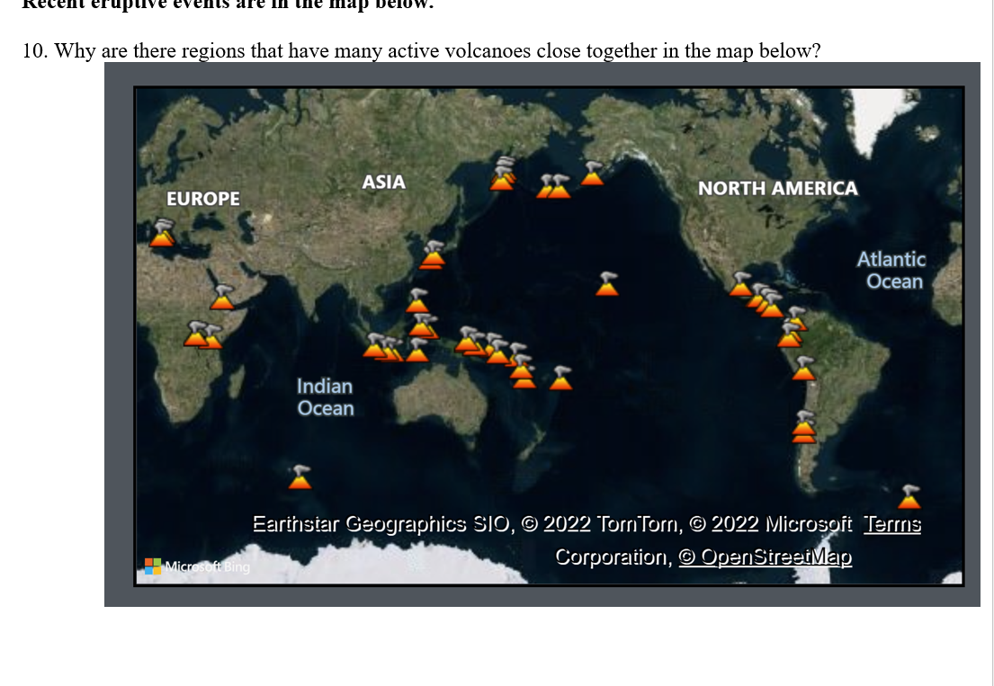Solved 10. Why are there regions that have many active | Chegg.com