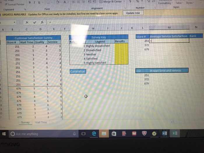 E Merge & Center Format Painter B I u A Formatting | Chegg.com