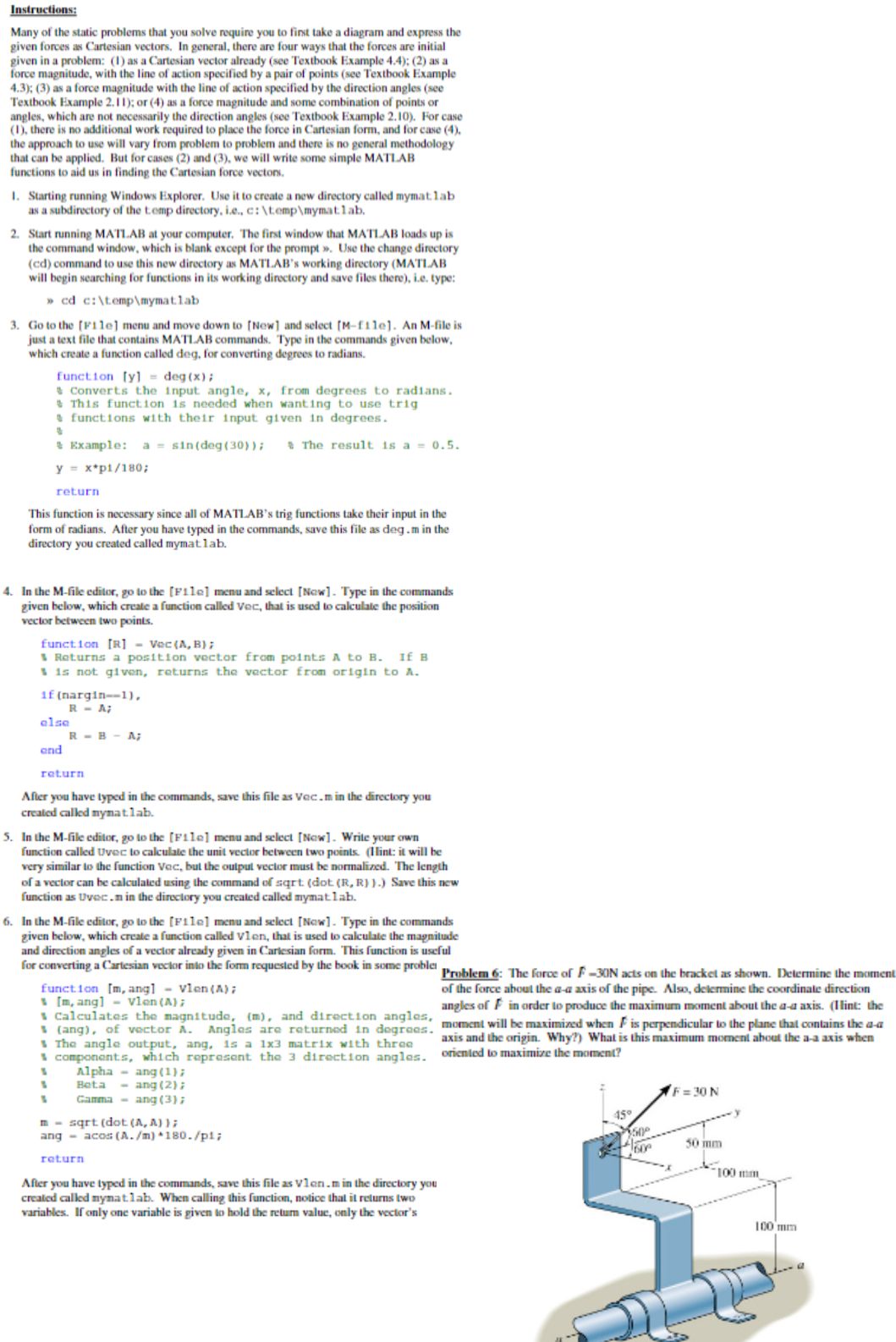 Solved Many of the static problems that you solve require | Chegg.com