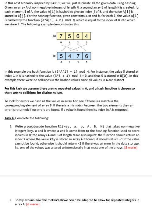 Solved In this next scenario, inspired by RAID 1, we will | Chegg.com