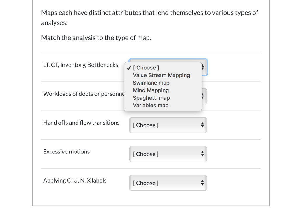 Solved Maps each have distinct attributes that lend | Chegg.com