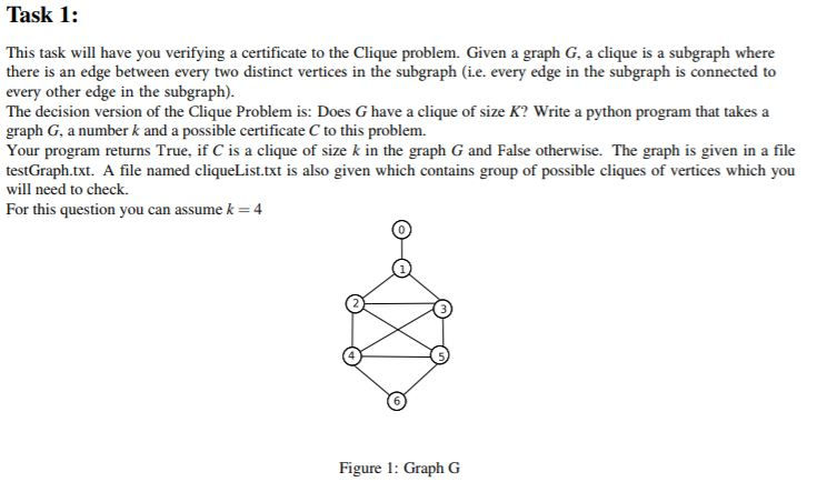 Solved Task 1: This task will have you verifying a | Chegg.com