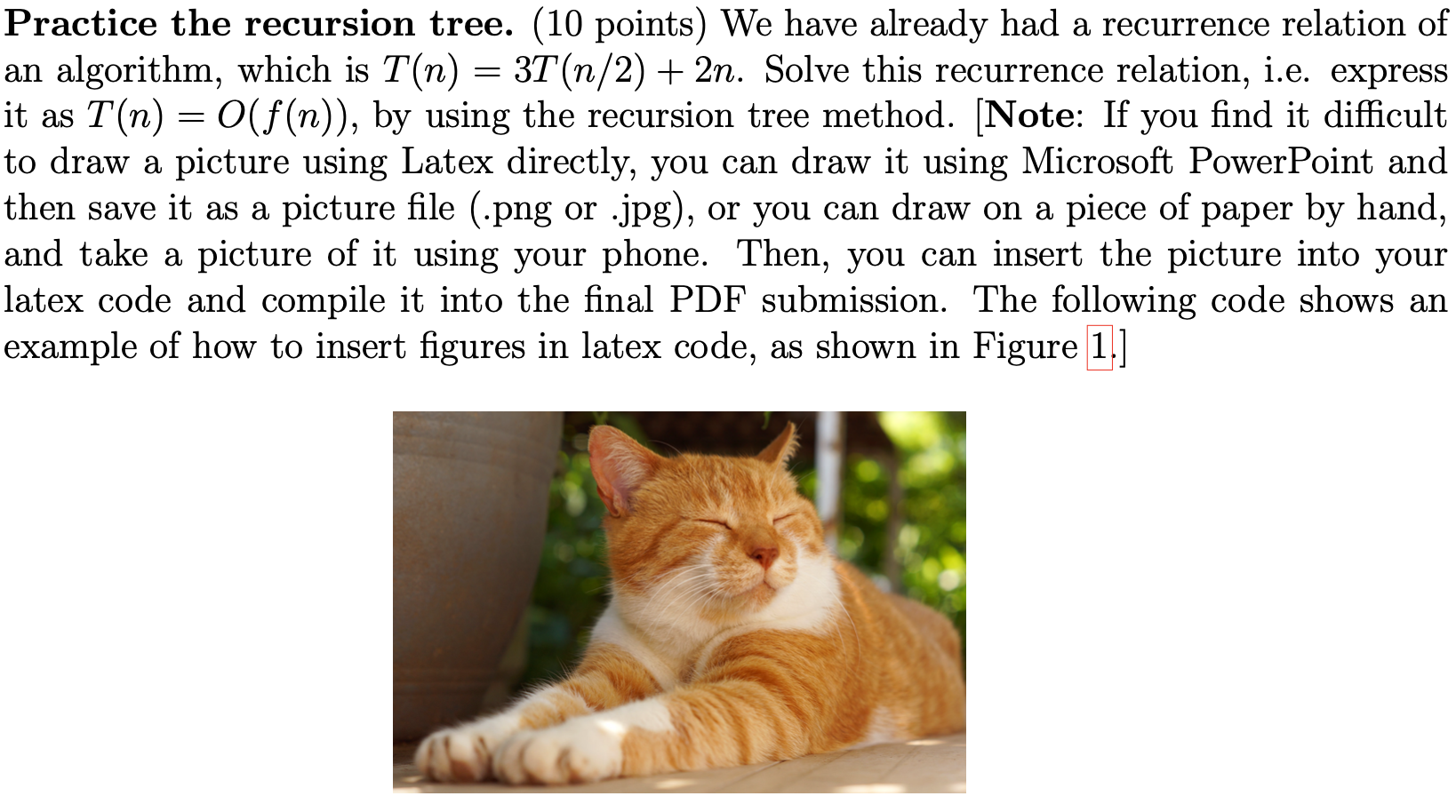 Solved Practice the recursion tree. (10 points) We have | Chegg.com
