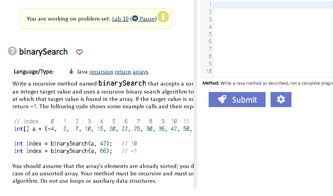 Solved You are working on problem set: Lab 10 ( Pause) 2 3 | Chegg.com