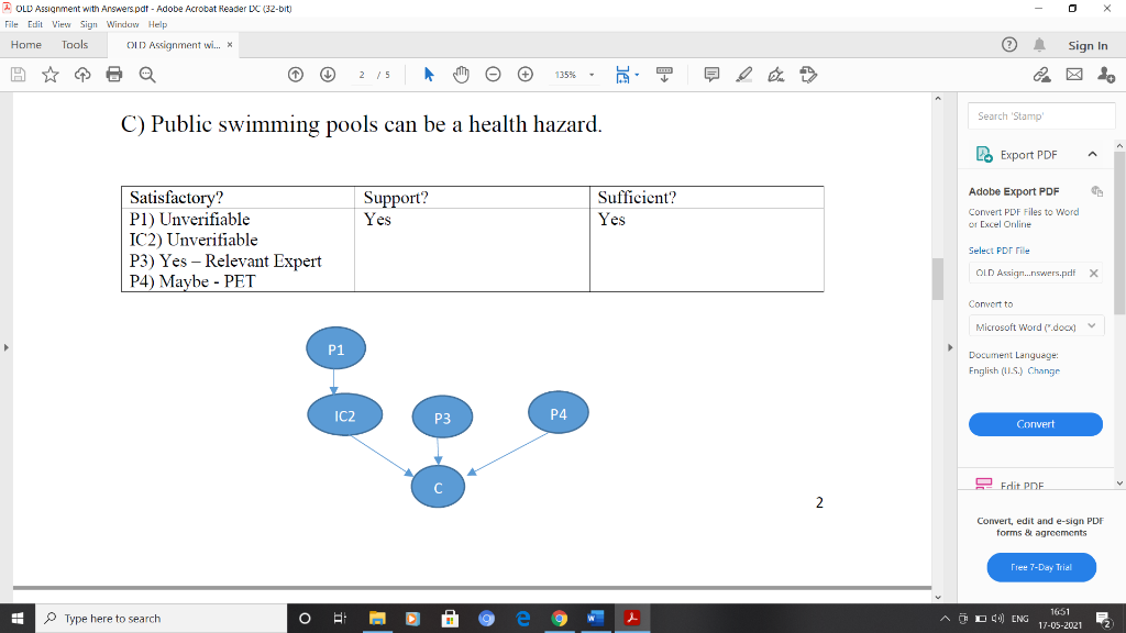 Solved standardize the argument. Be sure to circle | Chegg.com